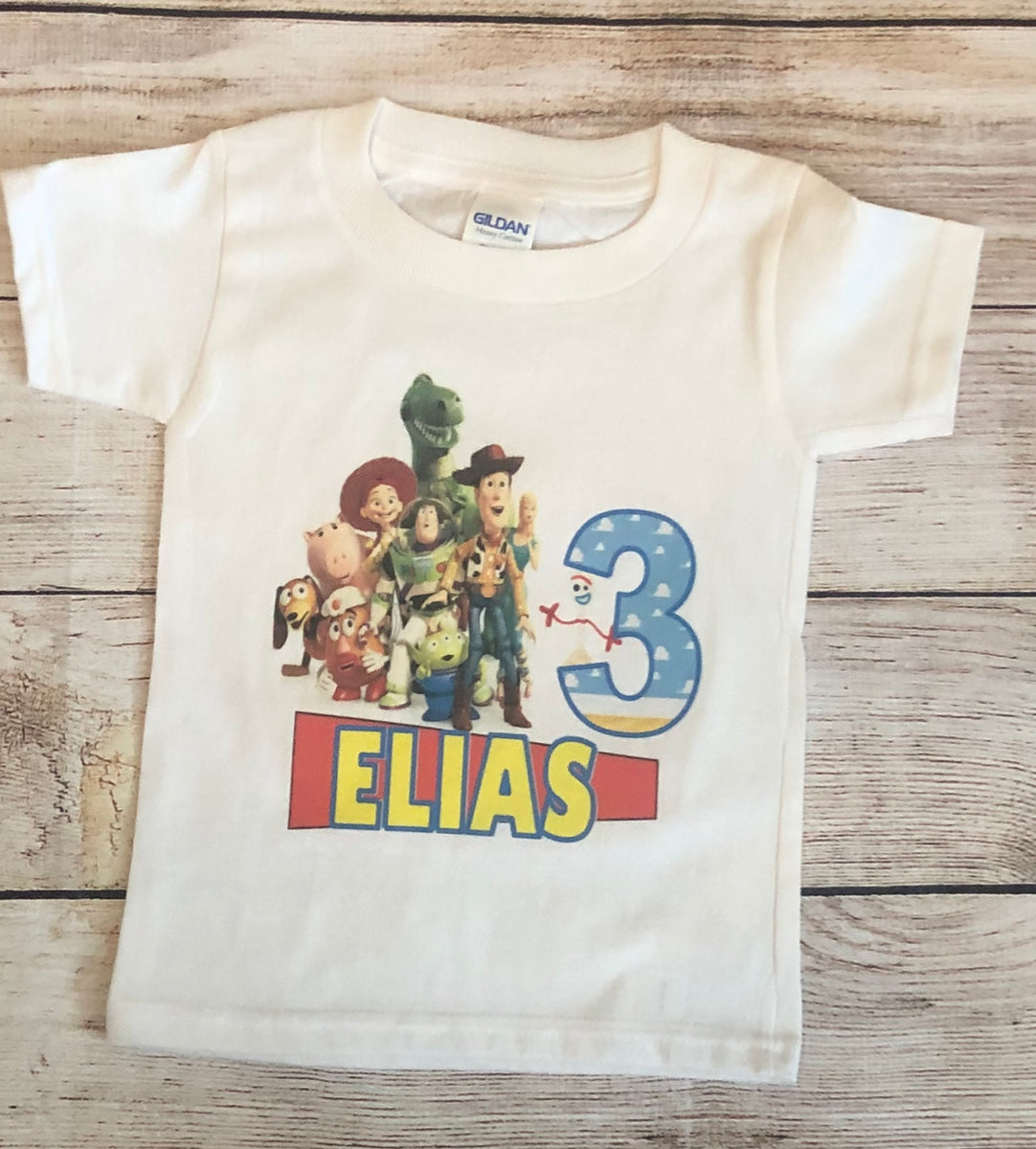 Personalized Birthday Toy Story 4 Birthday shirt, custom tees – Teeter Totz